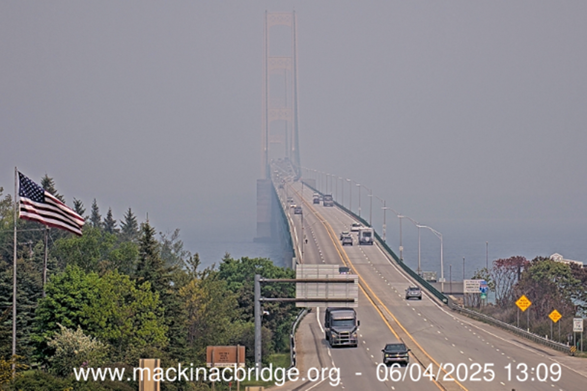 When will smoke clear in Michigan? What you need to know - Bridge Michigan