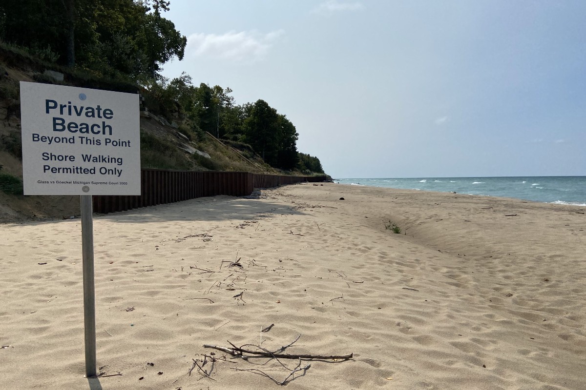 Report: 19% of Lake Michigan shore now armored, limiting public access ...