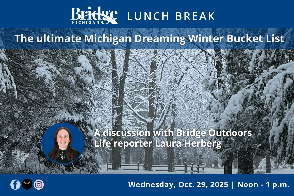 Watch Bridge Lunch Break on the ultimate Michigan winter bucket list ...