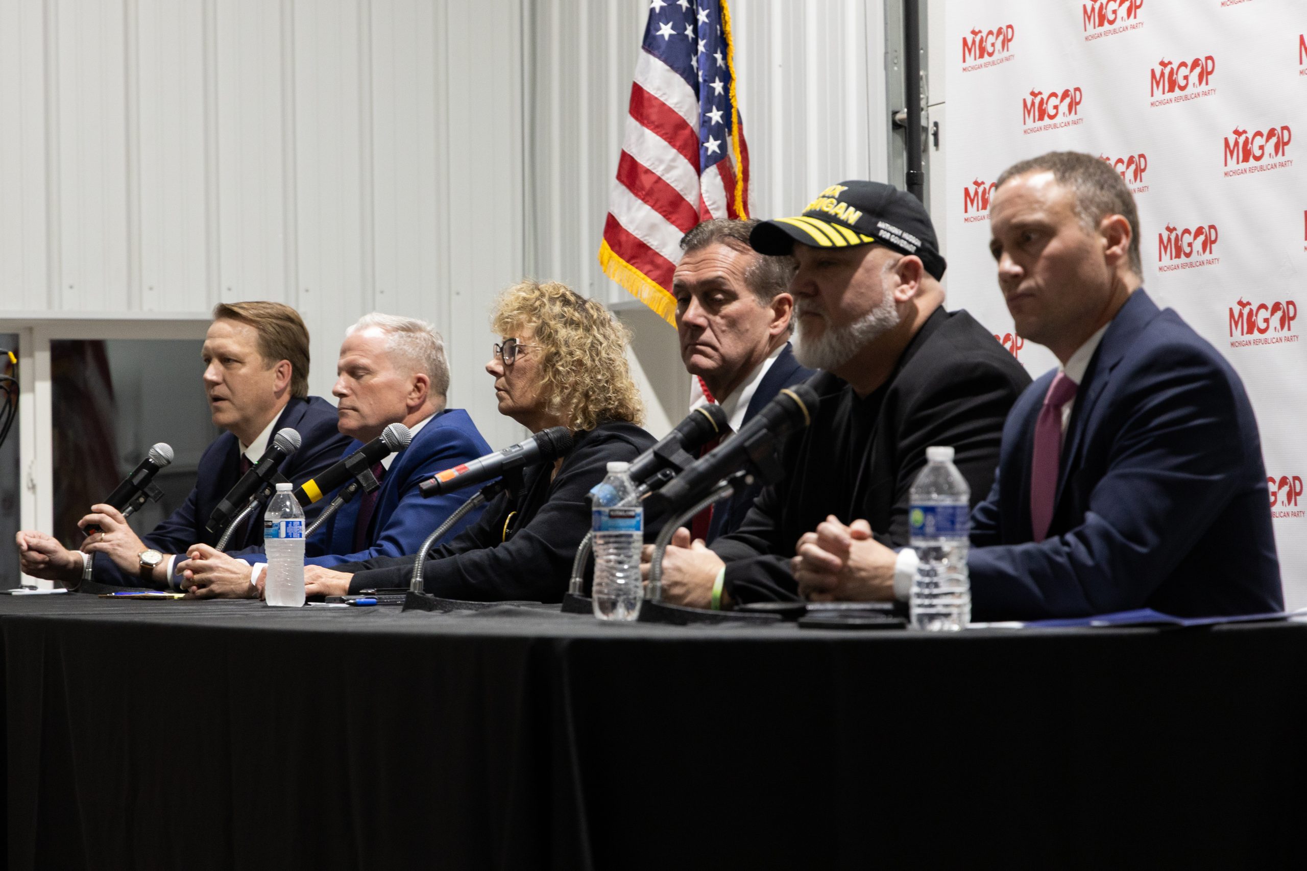 Michigan GOP governor hopefuls vow to end MEDC. John James skips debate ...